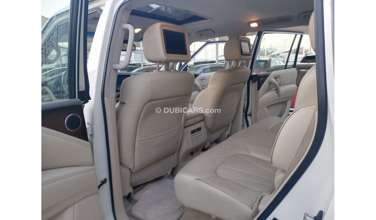 Used Infiniti QX56 Gulf model 2011, radar, five cameras, leather hatch ...