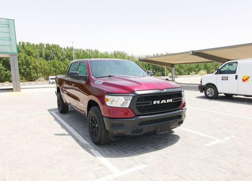 Used RAM 1500 Dodge RAM Bighorn - 2022 - Maroon 2022 for sale in ...