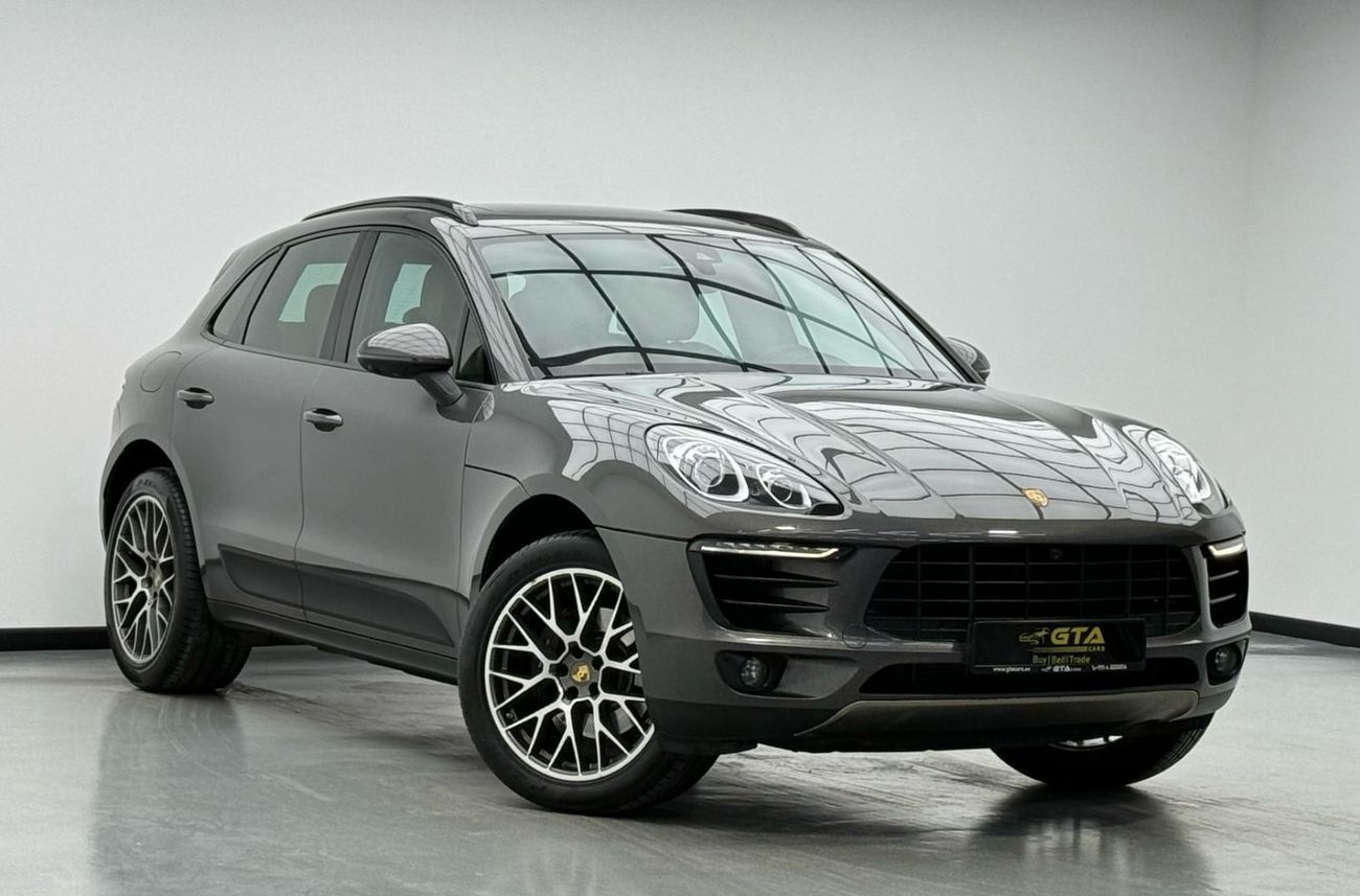 Used Std 2.0L (252 HP) 2018 Porsche Macan, 1 Year Warranty, Agency Full Service History, GCC ...