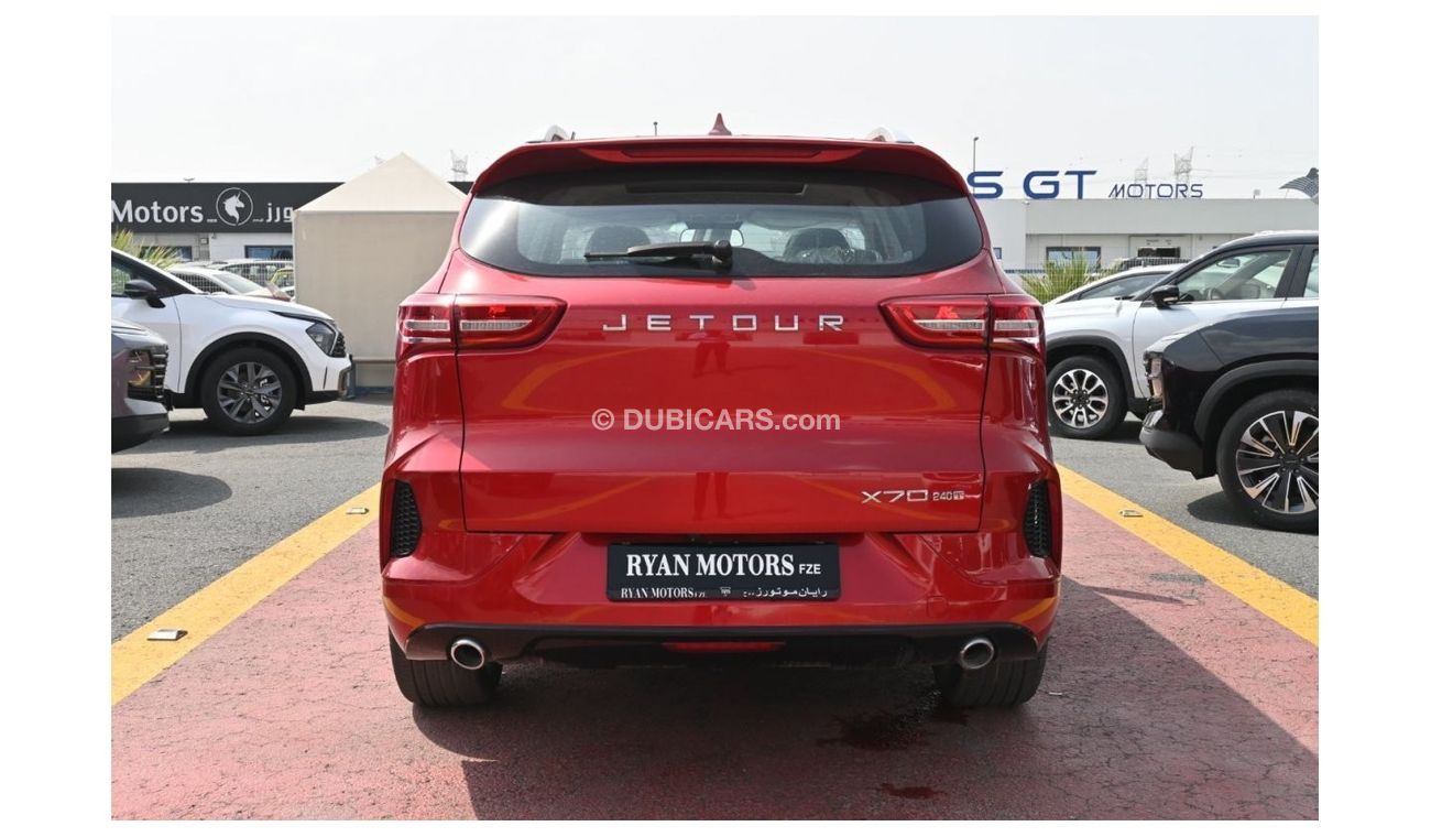 New JETOUR X70 240T V3 1.5L Turbo, AT, Petrol, FWD, 7 Seats, Color Red ...