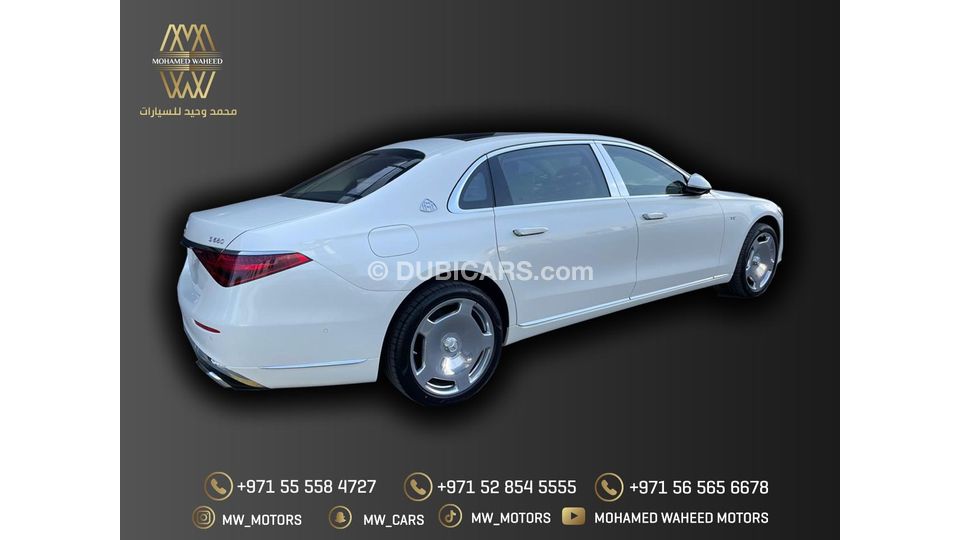 New Mercedes-Benz S 680 Maybach Chuffer Package Diamond Seats Five ...