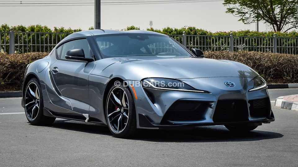 Toyota Supra Export for sale: AED 229,000. Grey/Silver, 2020