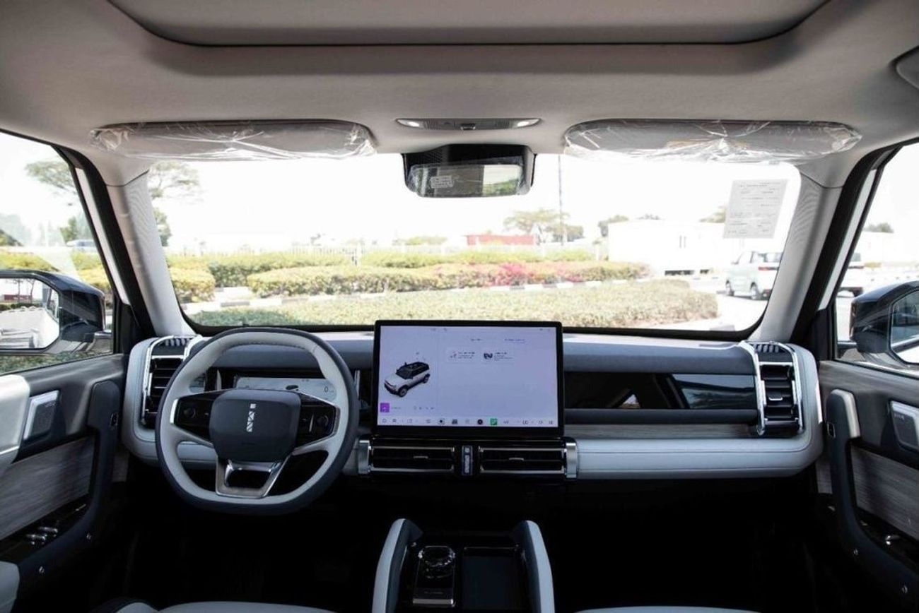 New Chery iCar 03 2024 ICAR EQ3 V3 High Performance 4WD - Grey inside White | Export price 2024 ...