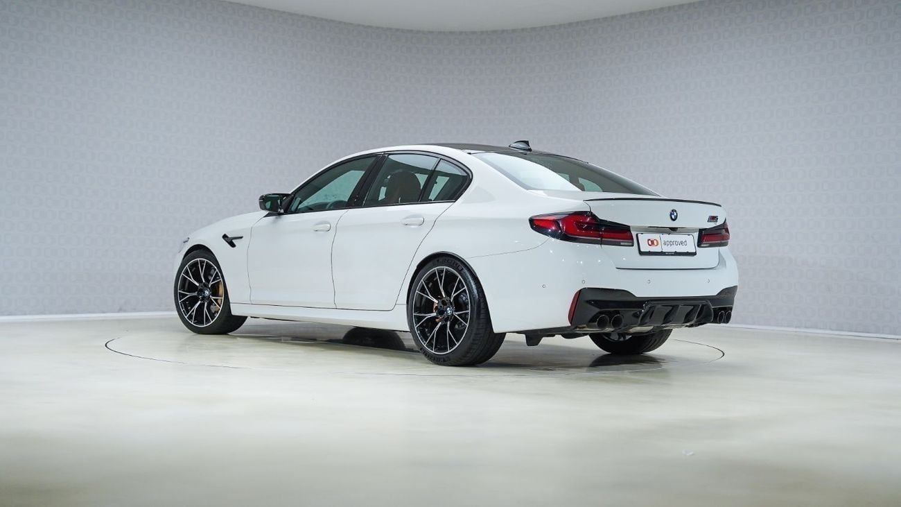 Used BMW M5 Competition 4.4L (625 HP) | AED 6,004 PM | Warranty Nov 2026 | GCC 2022 for sale in ...