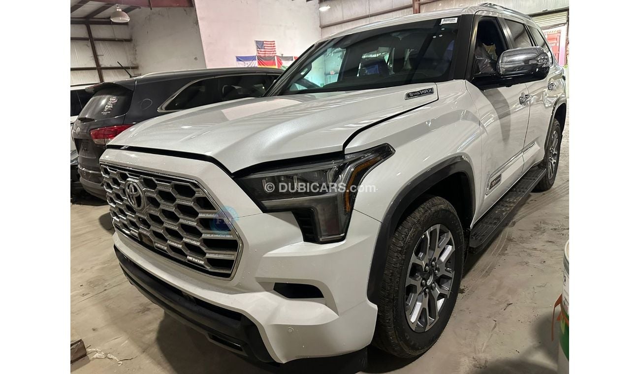 New Toyota Sequoia 1794 Edition Hybrid V6 3.5L 4WD Automatic 2025 for sale in Dubai - 798309