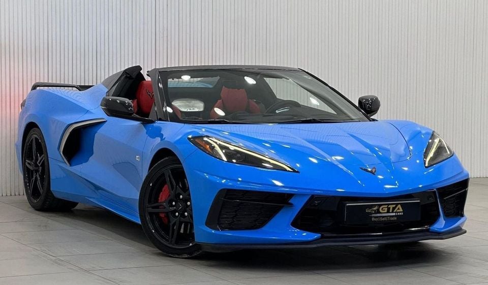 Used 3LT C8 6.2L (495 HP) Convertible 2022 Chevrolet Corvette C8 3LT ...