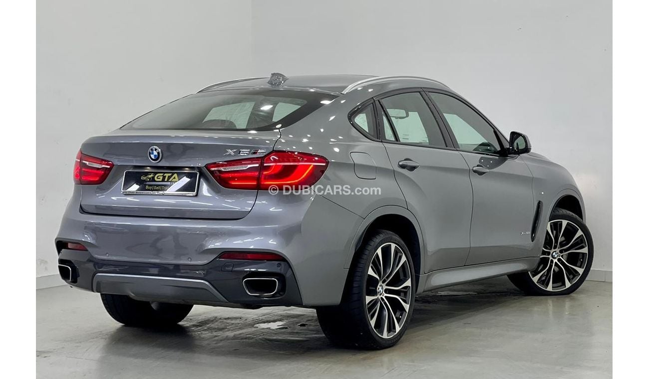 Used 2018 Bmw X6 xDrive50i, Bmw Warranty + Service Contract, GCC 2018 for sale in Dubai - 541829