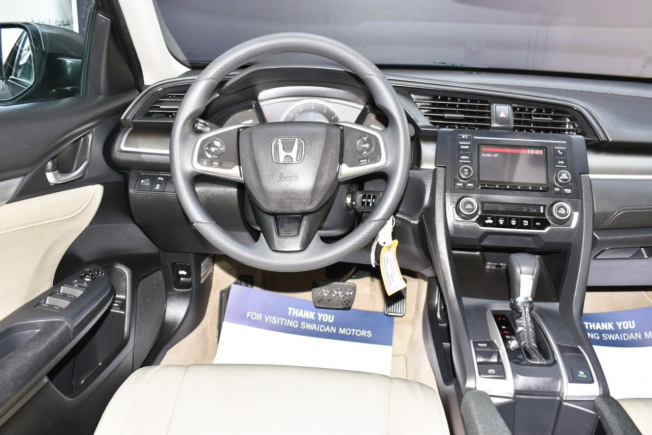 Used Honda Civic AED 1049 PM | 1.6L DX GCC DEALER WARRANTY 2020 for sale in Dubai - 722807