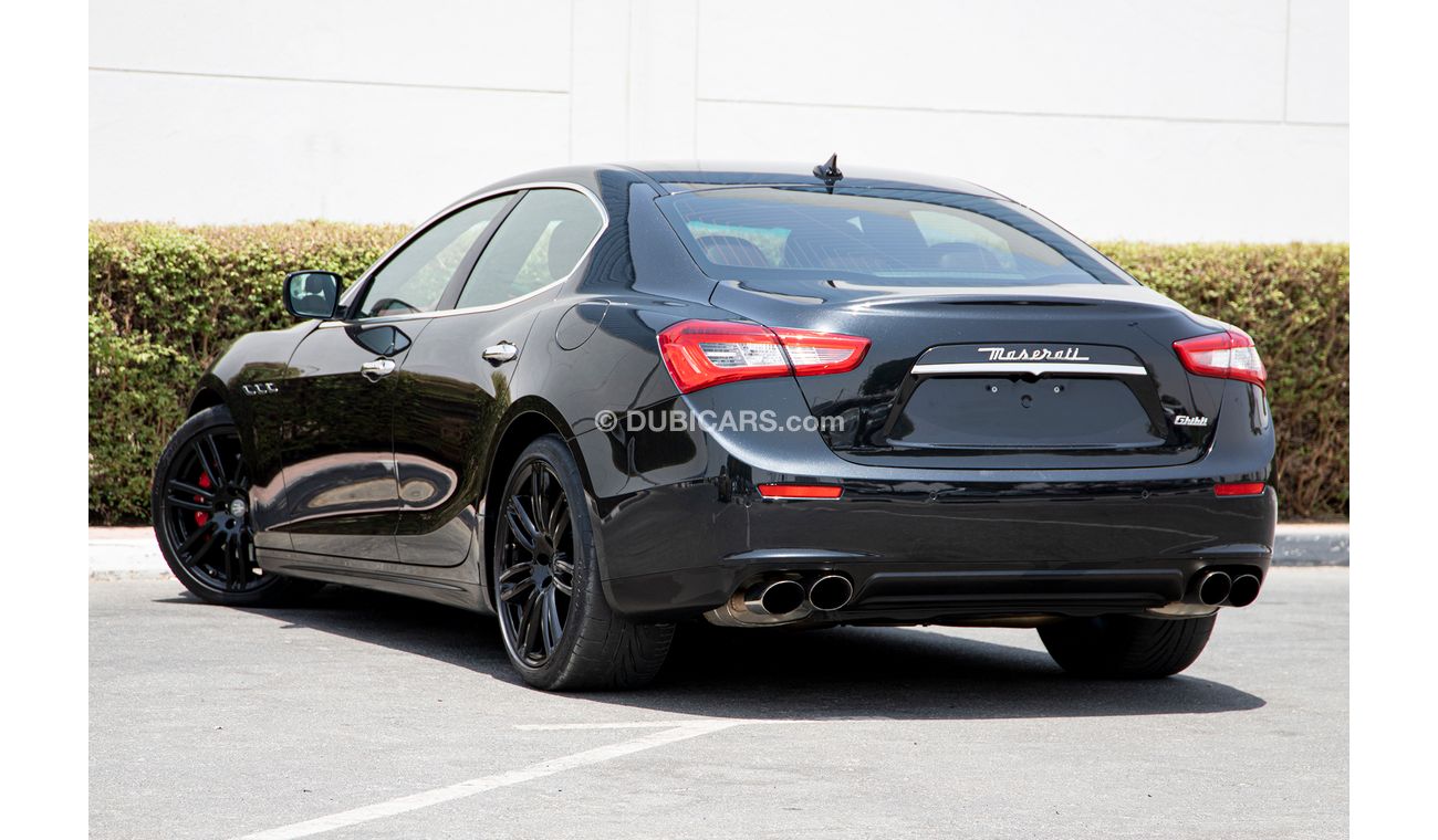 Used Maserati Ghibli 2014 - GCC - ASSIST AND FACILITY IN DOWN PAYMENT ...