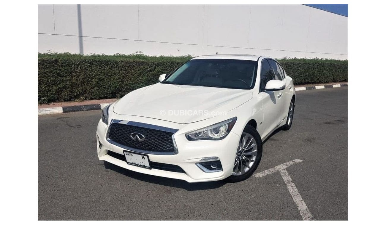 Used Luxe Luxe INFINITI Q50 2018 MODEL WITH LOW MILEAGE ONLY 47K KM IN ...
