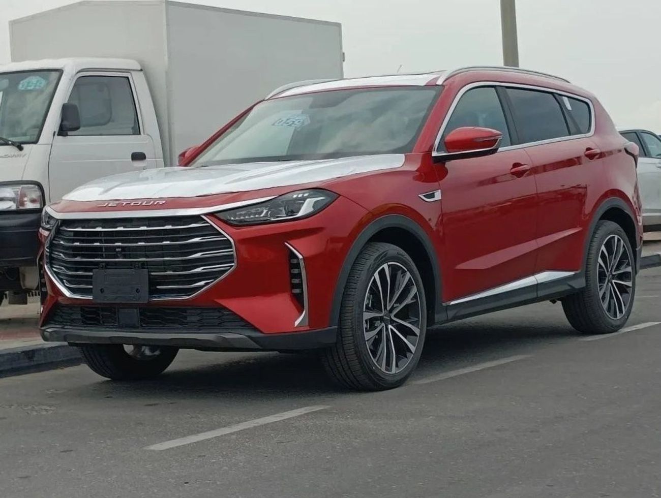 New JETOUR X70 2023 AT1.6 V4 PETROL RED 2023 for sale in Dubai - 759588