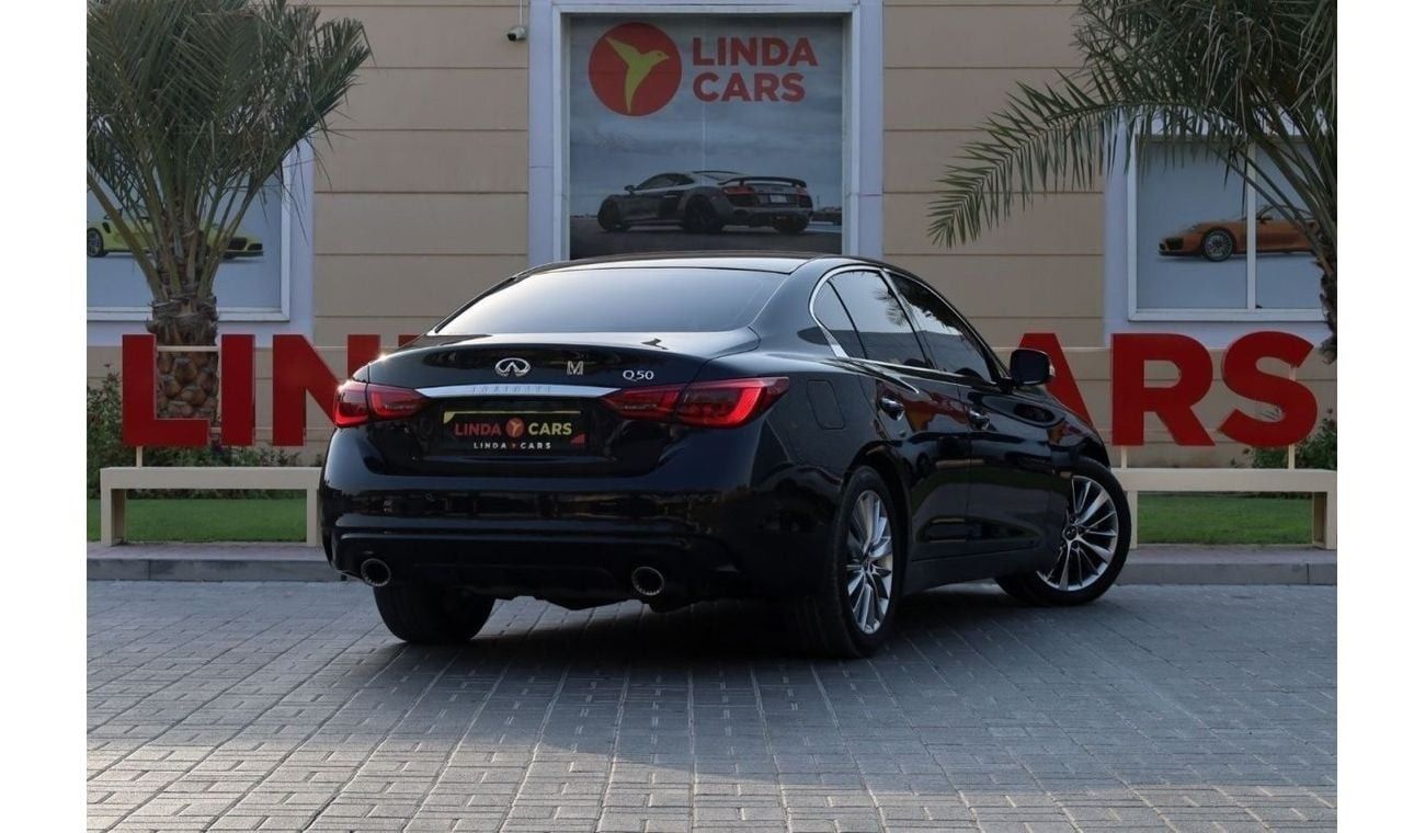 Used Luxe Infiniti Q50 2022 GCC under Agency Warranty with Flexible ...