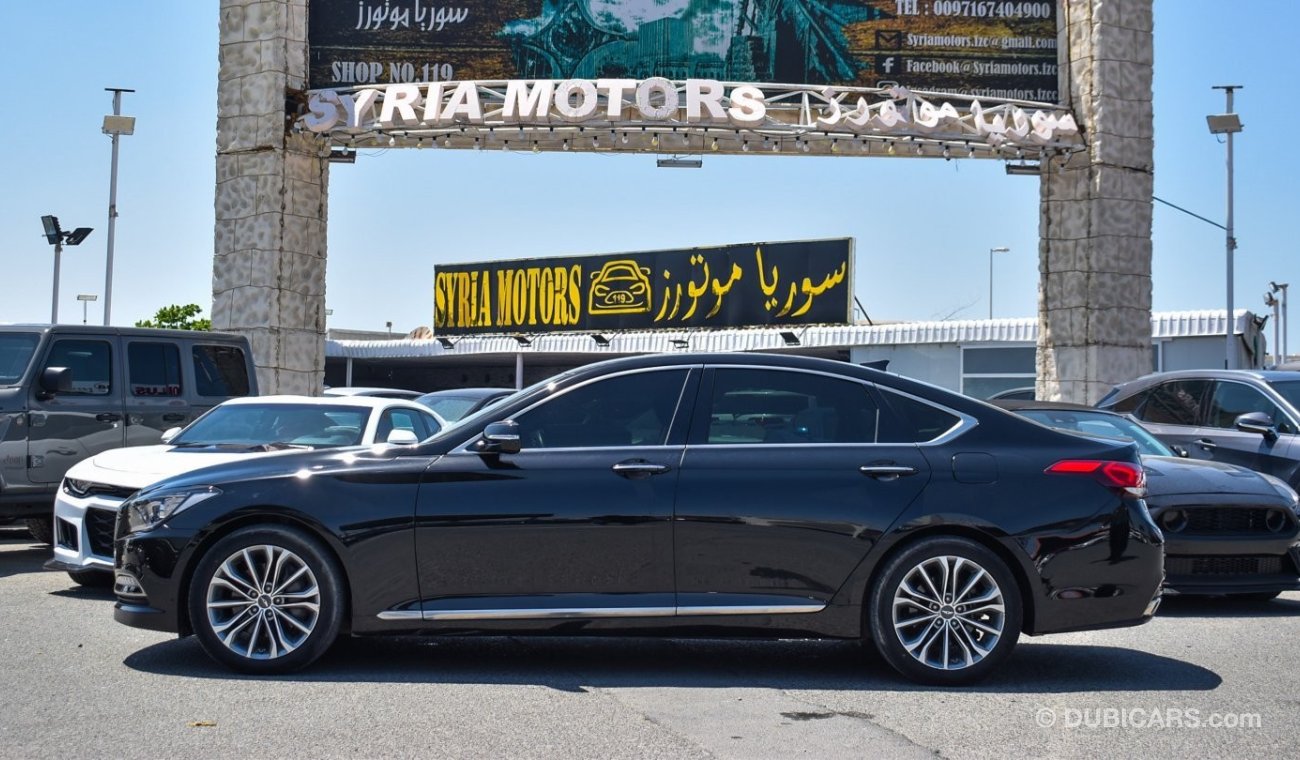 Used Hyundai Genesis G80 clean title 2015 for sale in Dubai - 604064