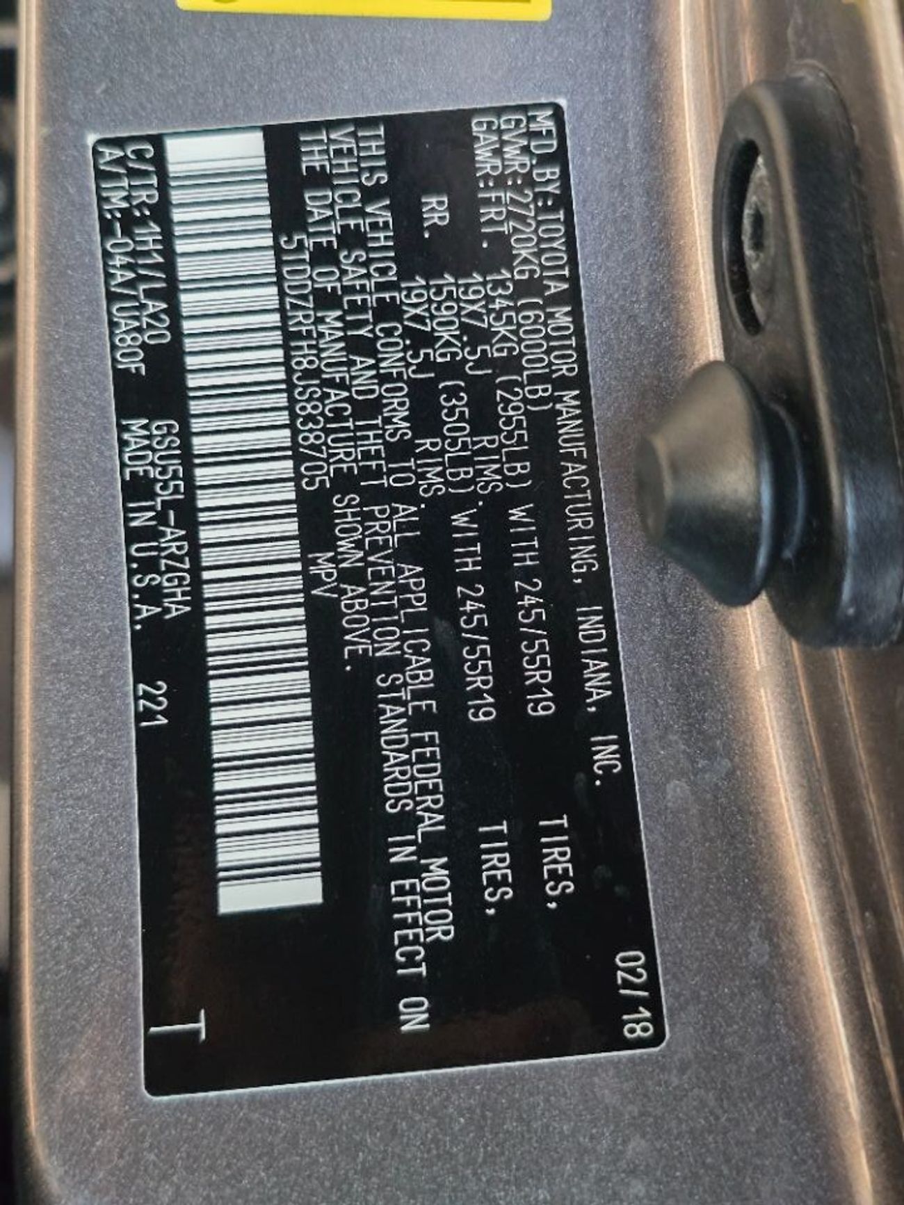 Used Toyota Highlander Limited Paranomic, 360 camera ,4x4 and original ...