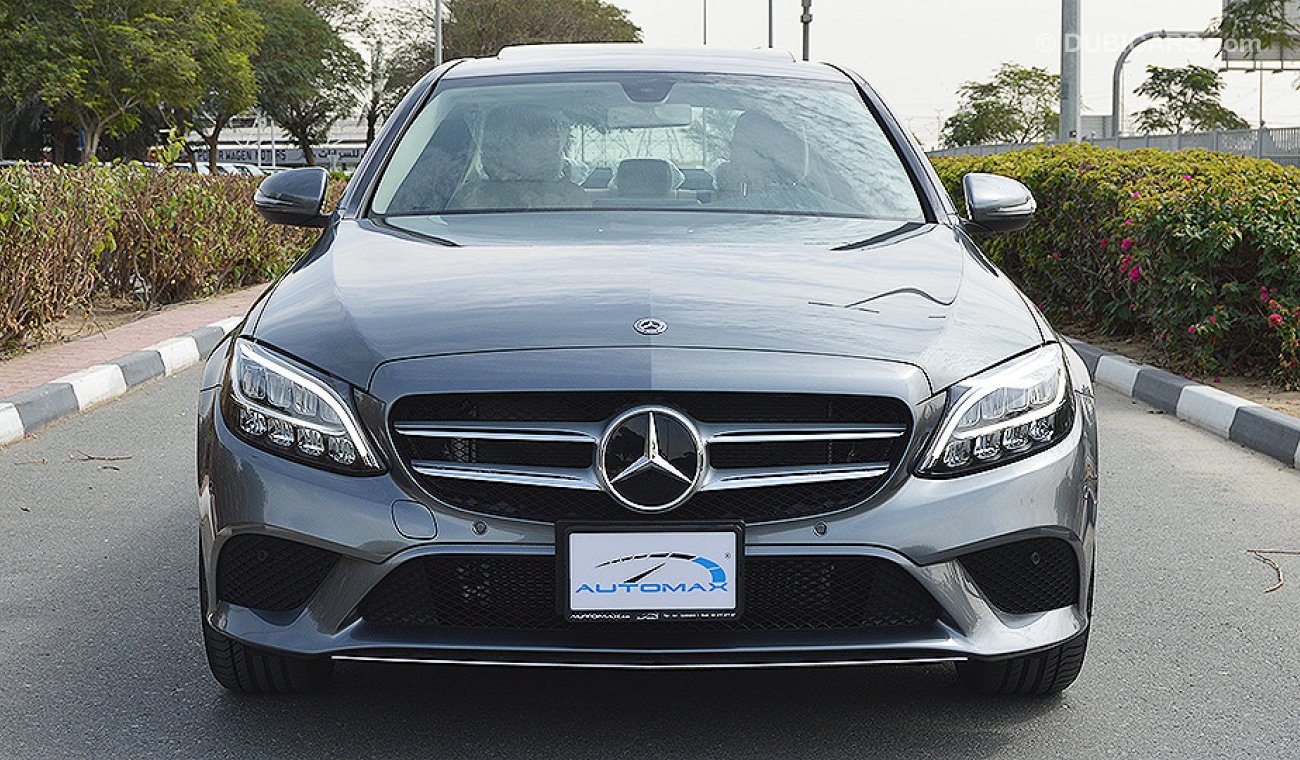 New Mercedes-Benz C200 2019 AMG, Sedan, GCC, 0km with 2 Years Unlimited ...