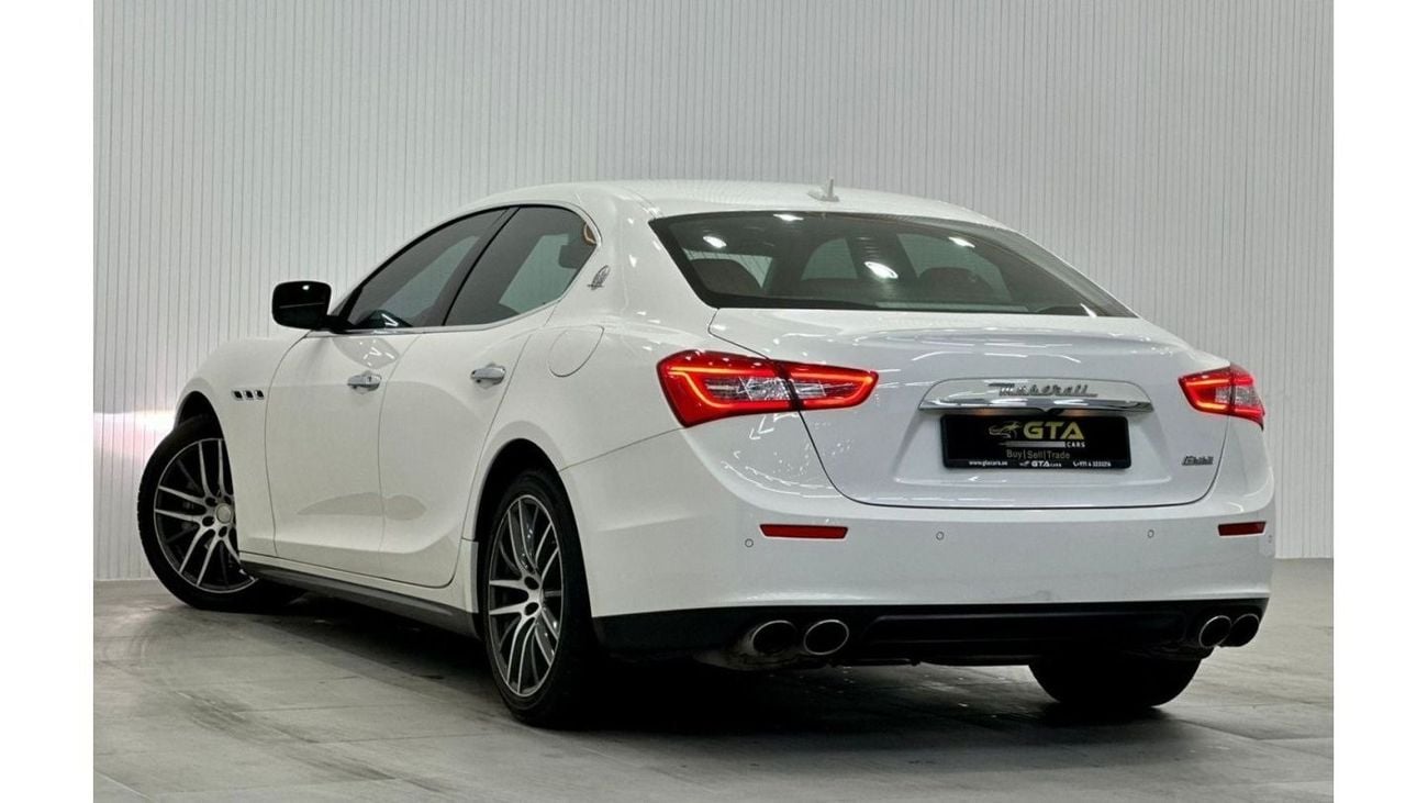 Used Std 2018 Maserati Ghibli, September 2025 Maserati Warranty, Full ...