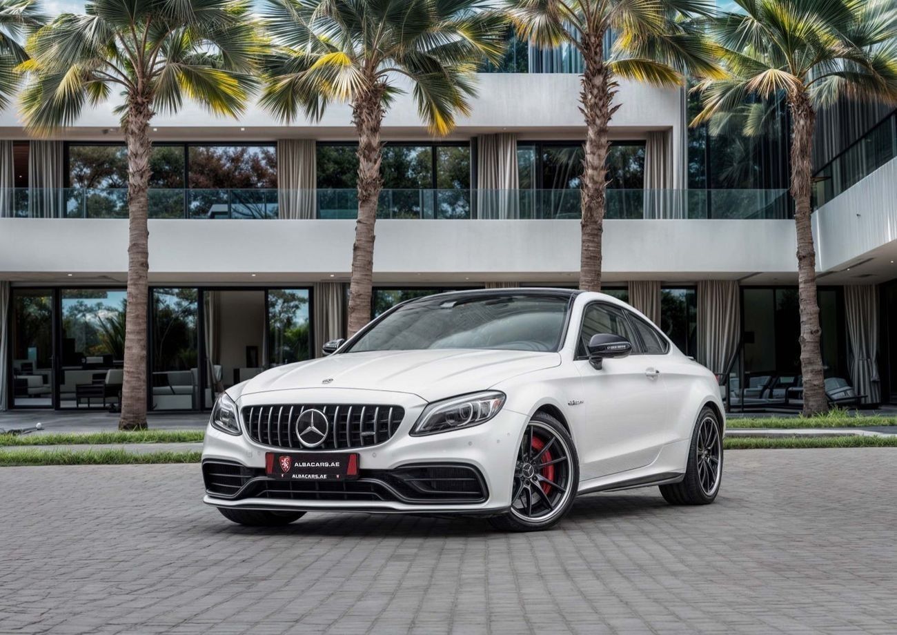 Used Mercedes-Benz C 63 Coupe AMG | 5,483 P.M | 0% Downpayment | C63S AMG | MERCEDES SERVICED ...