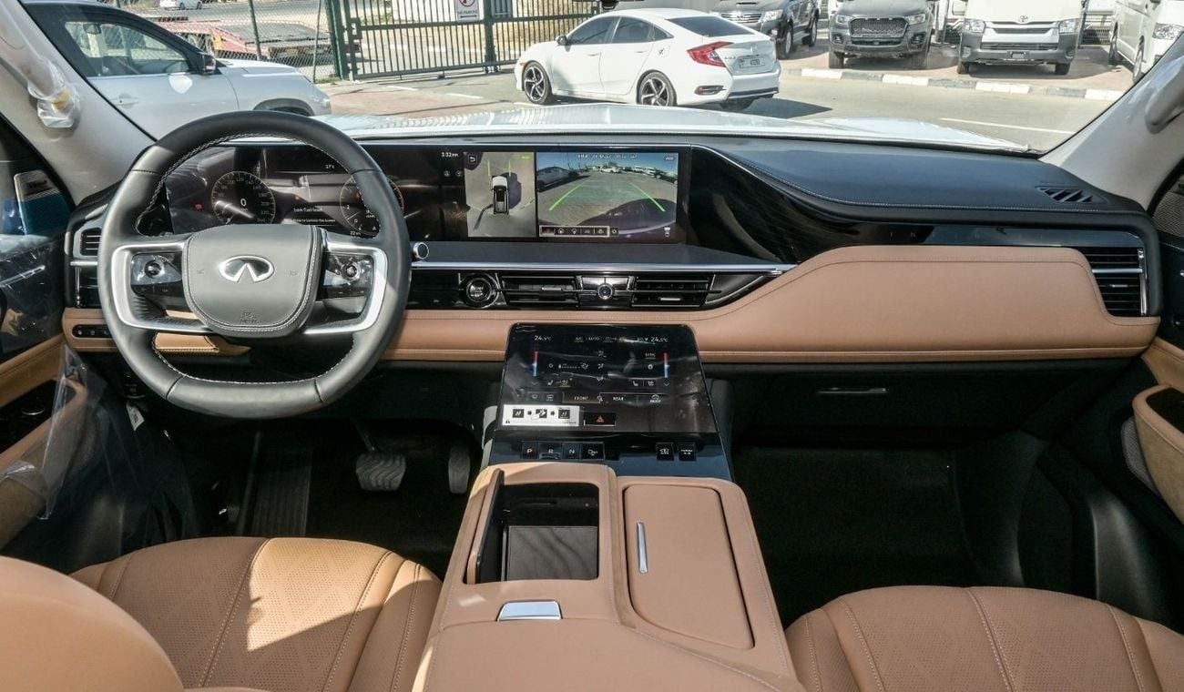New Infiniti QX80 Brand New Inifiniti QX80 Sensory 2025 Export 3.5TT 4WD A/T Petrol|Grey/Brown ...