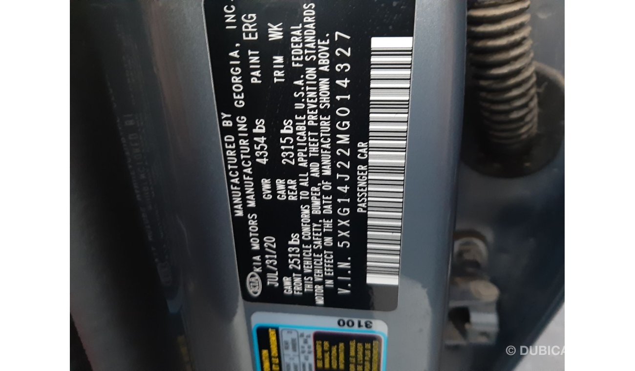 Used Kia K5 K5 LX5 2021 for sale in Dubai - 478905