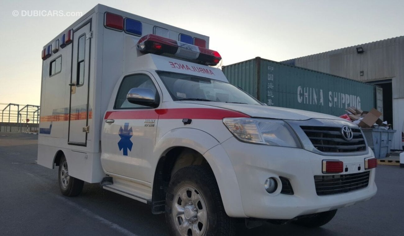 New Toyota Hilux with Hardtop box type ambulance 2024 for sale in Dubai ...