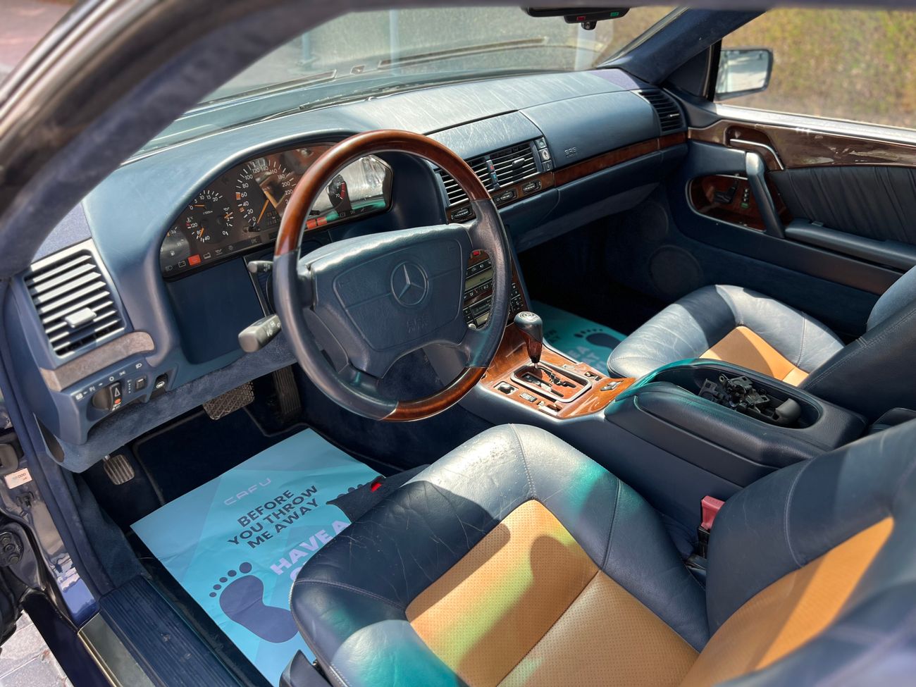 Used Mercedes-Benz CL 600 W140 V12 with Two Tone Seats 1996 for sale in ...