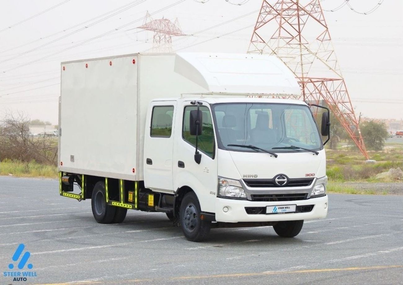 Used Hino 300 614 / Dual Cab 4.0L RWD / Diesel M/T with Rear AC / Like ...