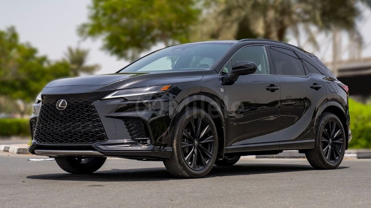 New Lexus RX 500h 2.4L HYBRID - BLACK: F SPORT STYLING, HUD, PANORAMIC ...