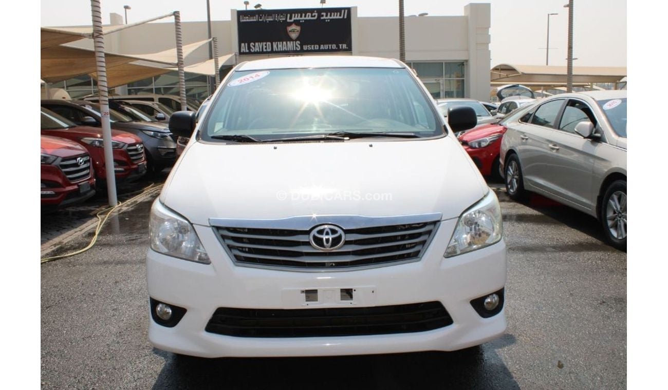 Used Toyota Innova 2014 for sale in Dubai - 354675