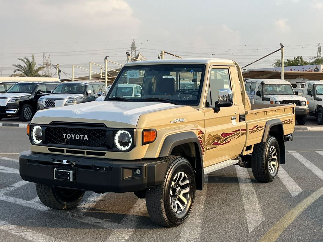 New Toyota Land Cruiser Pick Up TOYOTA LC79 SC 4.0L PETROL FULL 2025 for sale in Dubai - 879618