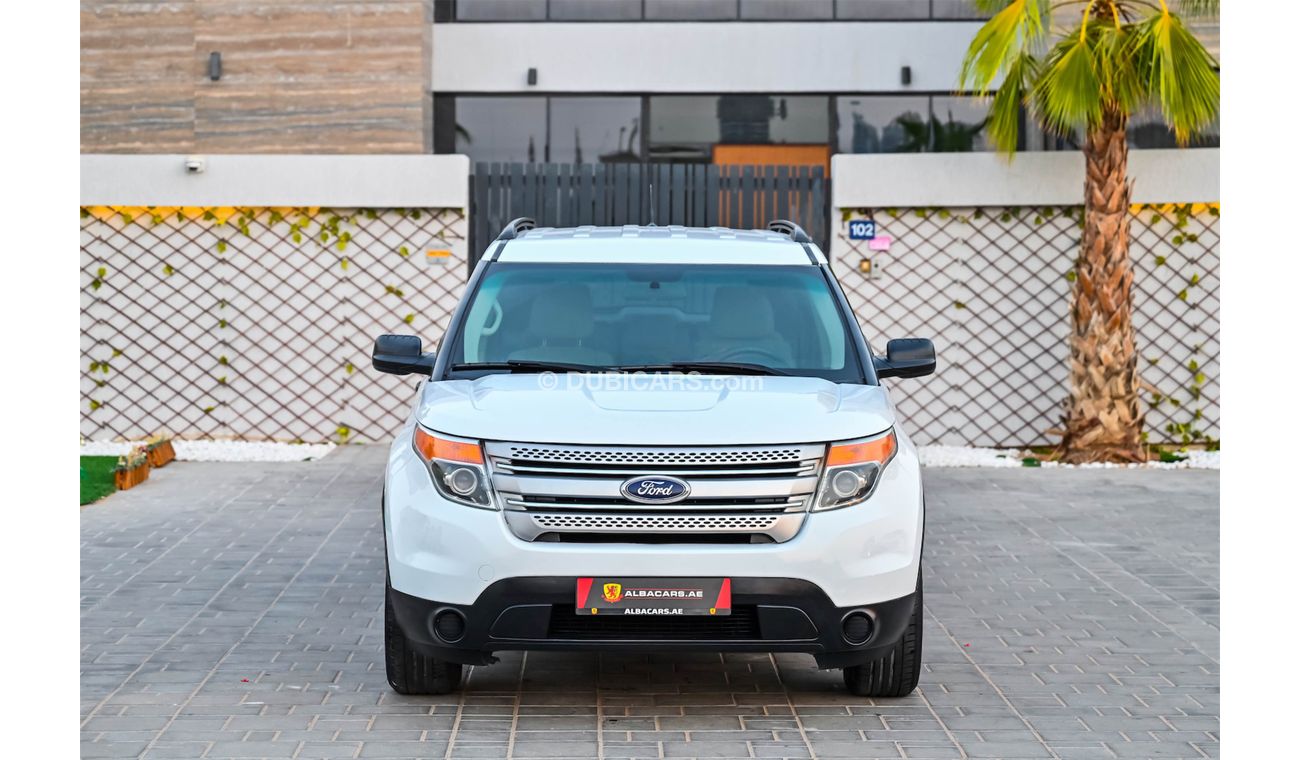 Used Ford Explorer | 1,058 P.M | 0% Downpayment | Perfect Condition ...