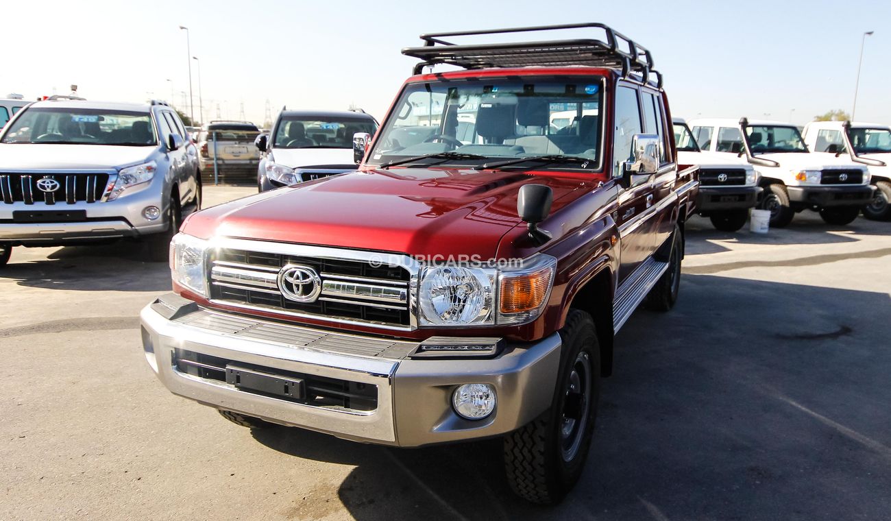 New Toyota Land Cruiser Pick Up Maroon Petrol Right Hand Drive 2015 for ...