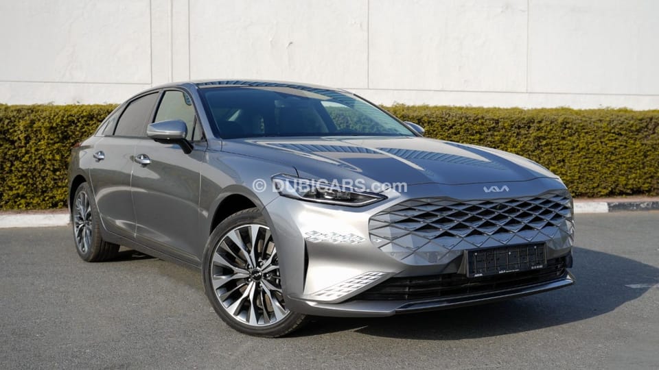 New KIA K8 - V6 3.5L PETROL 2023 - SONIC TITANUM COLOR 2023 for sale in Dubai - 594657