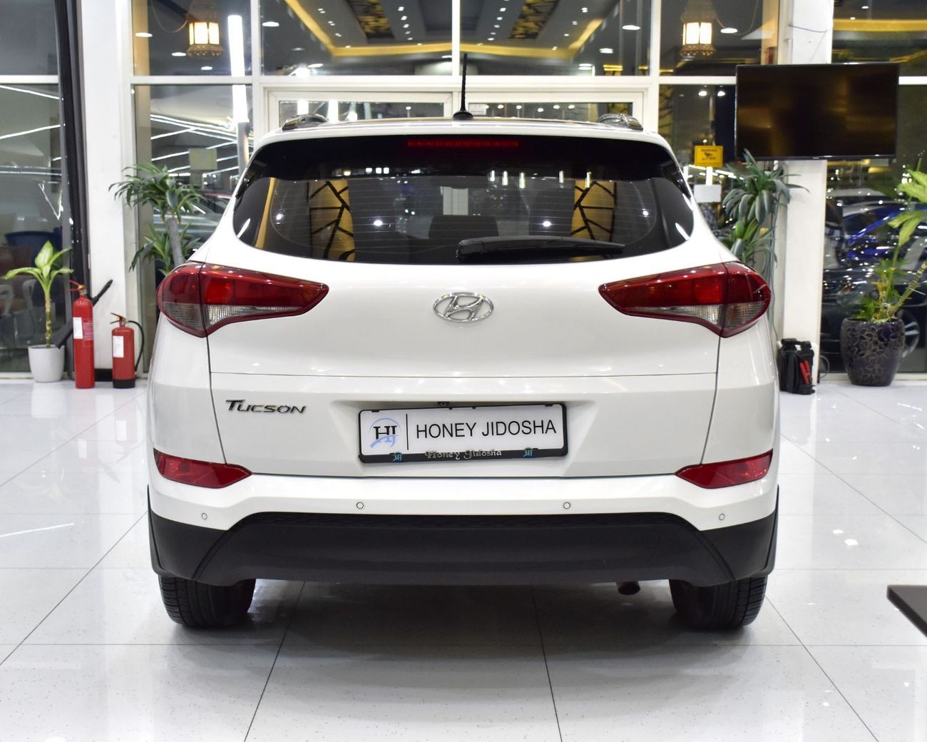 Used EXCELLENT DEAL for our Hyundai Tucson ( 2018 Model ) in White ...