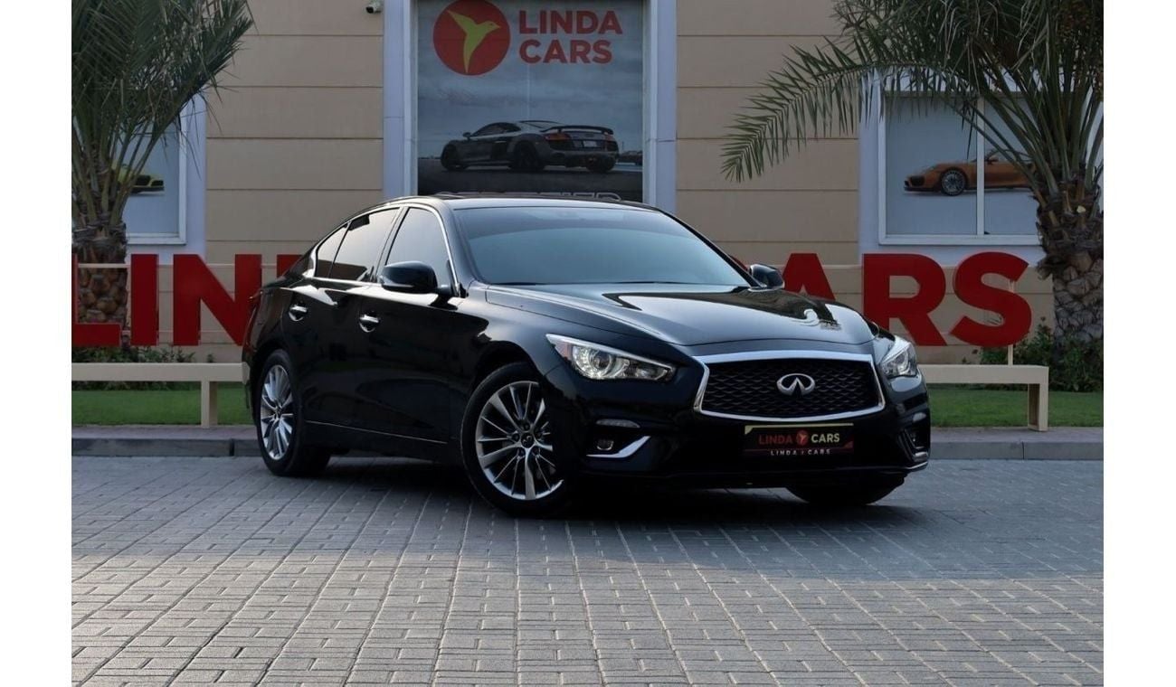 Used Luxe Infiniti Q50 2022 GCC under Agency Warranty with Flexible ...