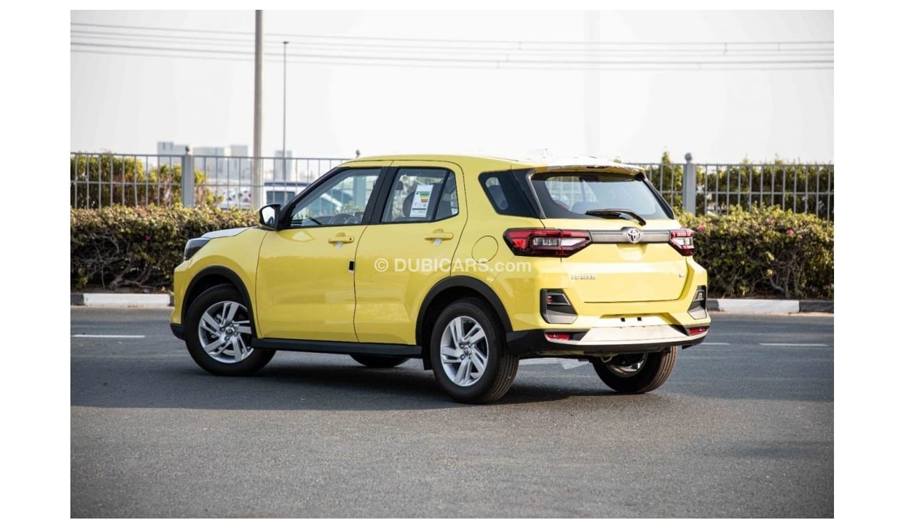 New 2023 Toyota Raize 1.0Turbo E P A/T - Yellow inside black 2023 for ...