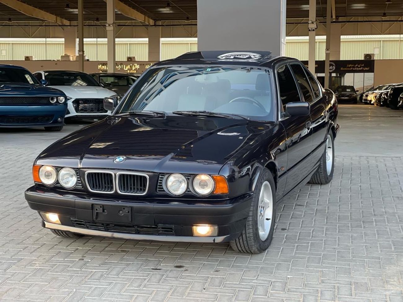 Used BMW 525i موديل 1995 ماشي 64000 كم وارد اليايان مواصفات خاصة اندفيجوال فول اوبشن كامل ( فتحة ...