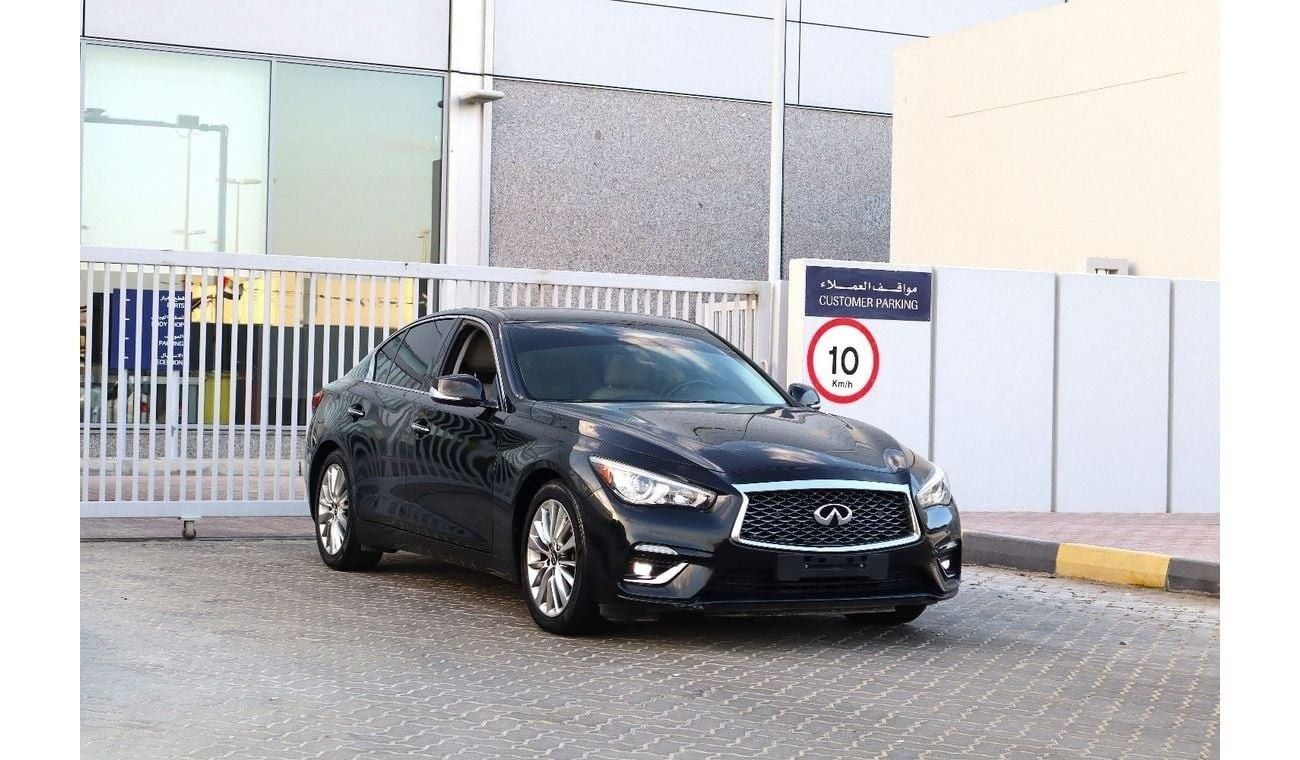 Used Infiniti Q50 Turbo 2.0L 2021 for sale in Sharjah - 807906