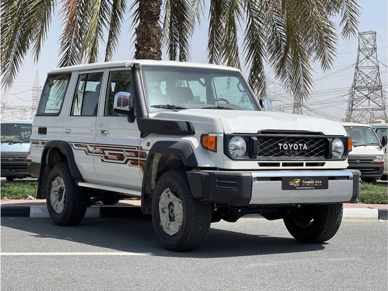 New Toyota Land Cruiser 70 LC76 4.0L PTR M/T // 2024 // HIGH OPTION WITH DVD & BACK CAMERA ...