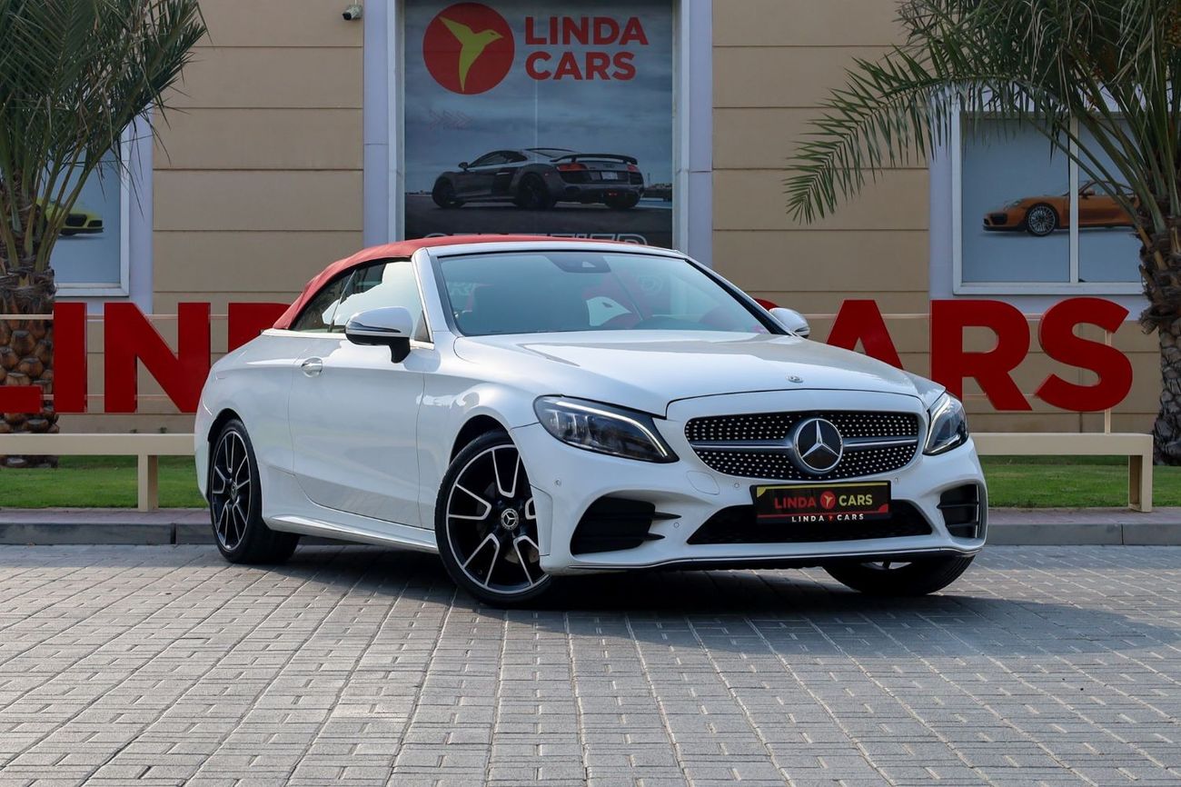 Used Premium Mercedes-Benz C200 Convertible 2020 GCC under Warranty with Flexible Down-Payment ...