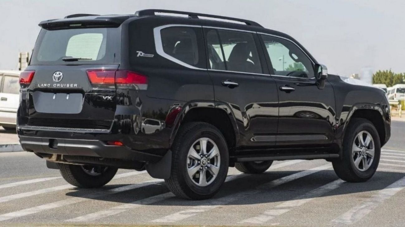 New Toyota Land Cruiser LAND CRUISER VX 4 0L BLACK 2023 For Sale In