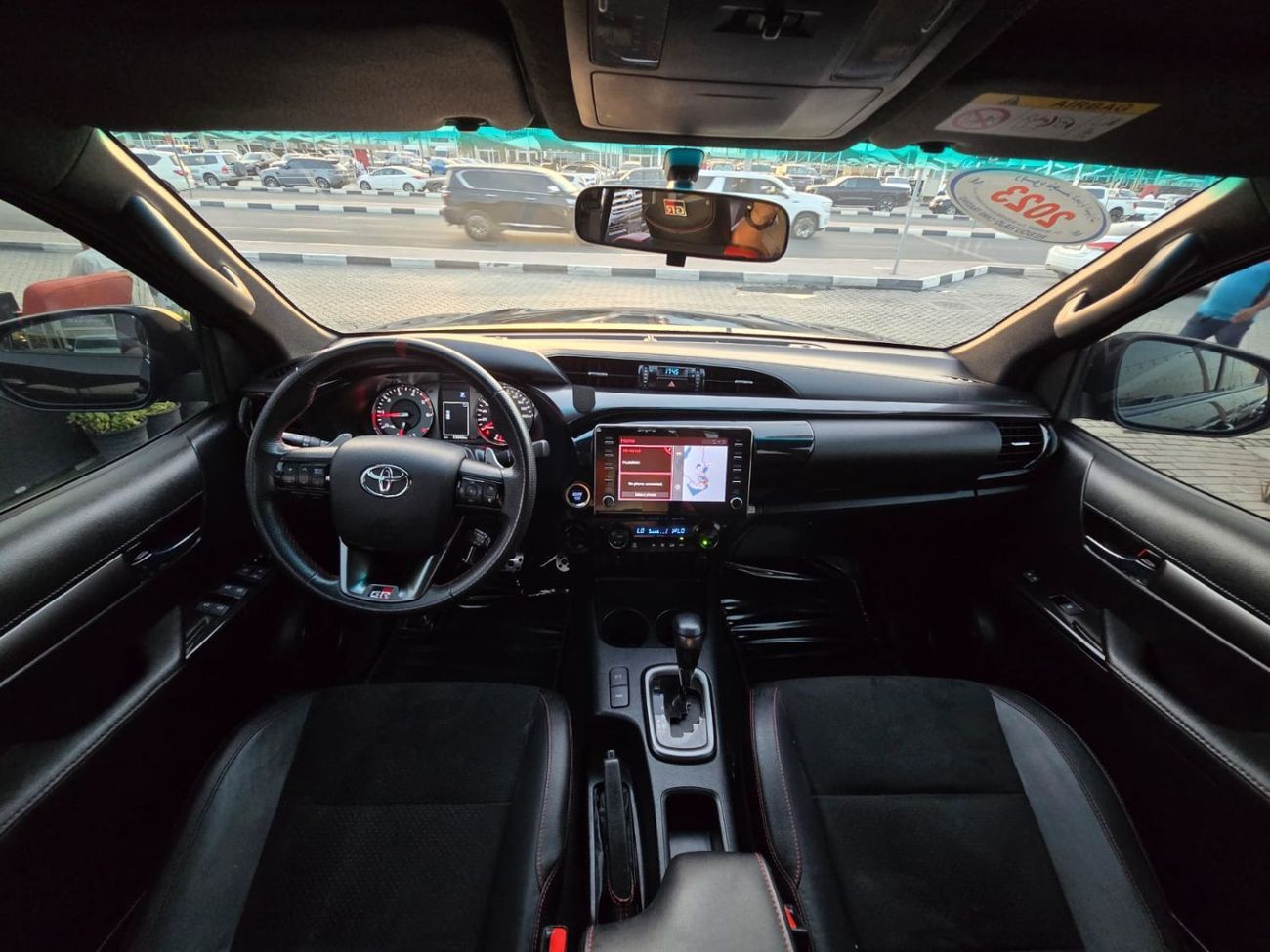 Used GR Sport 2.8L TOYOTA HILUX 2023 GR SPORT 4 CYLINDER 2.8L FULL OPTION GCC clean car without ...