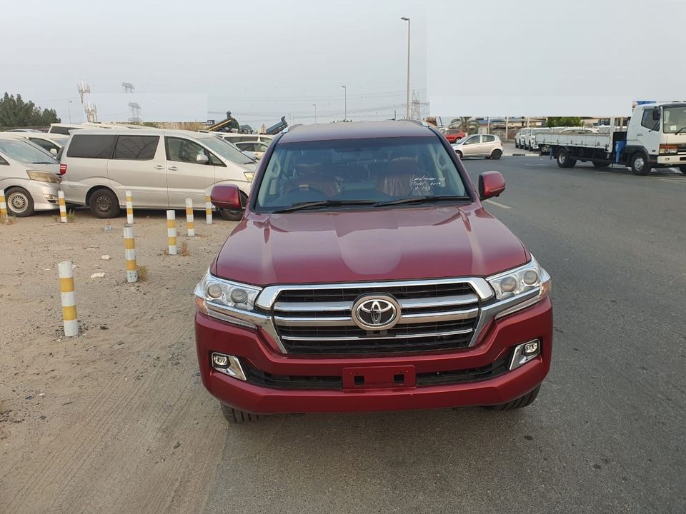 Used Toyota Land Cruiser DIESEL 4.5L RIGHT HAND DRIVE Maroon 2019 2019 ...