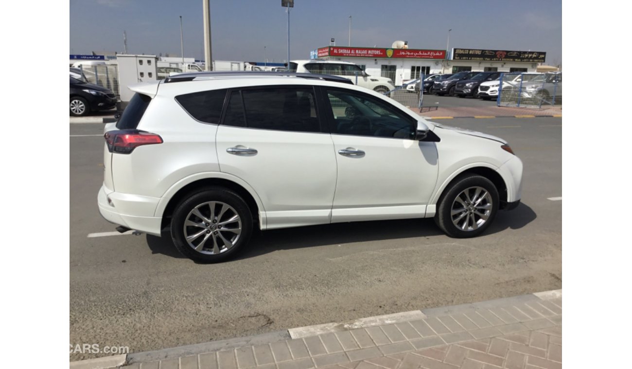 Used TOYOTA RAV4 2017 WHITE PLATINIUM 4WD 2017 for sale in Dubai - 303151