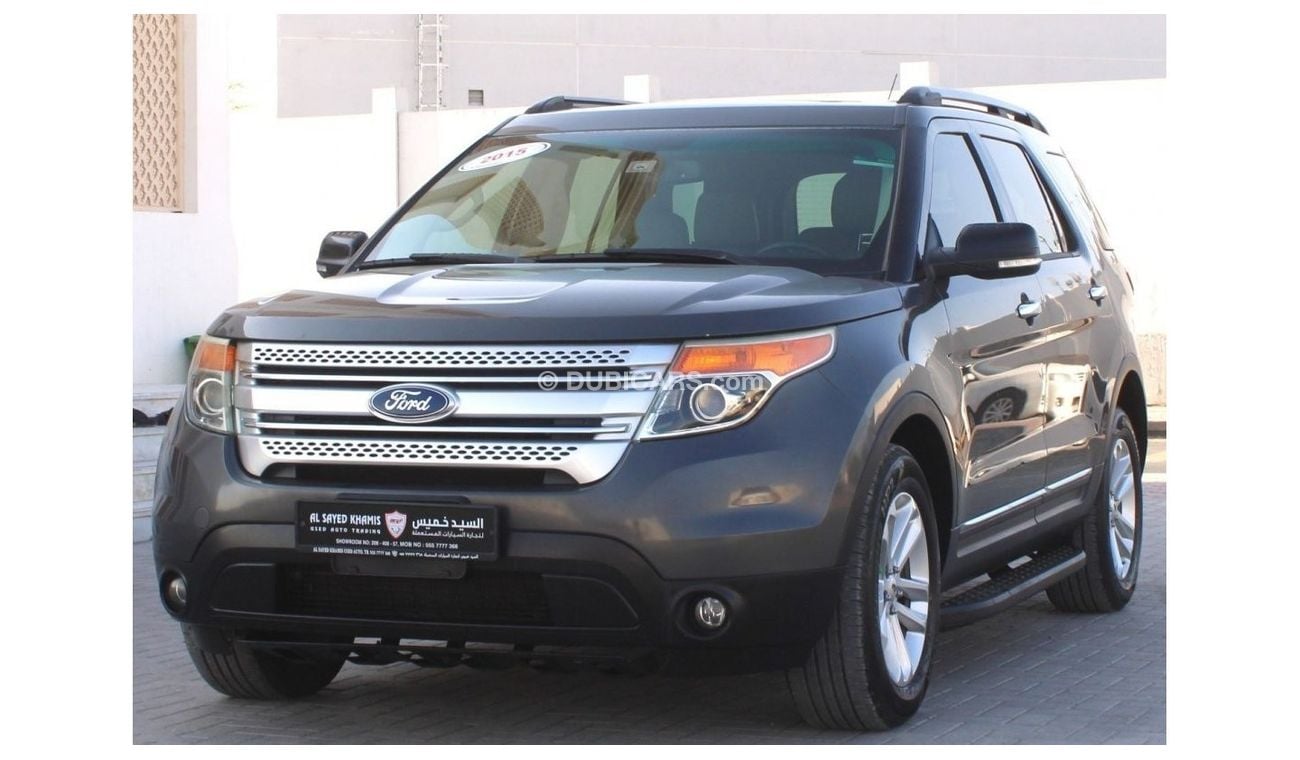 Used XLT Ford Explorer 2015, full option, GCC, in excellent condition, without accidents, agency ...
