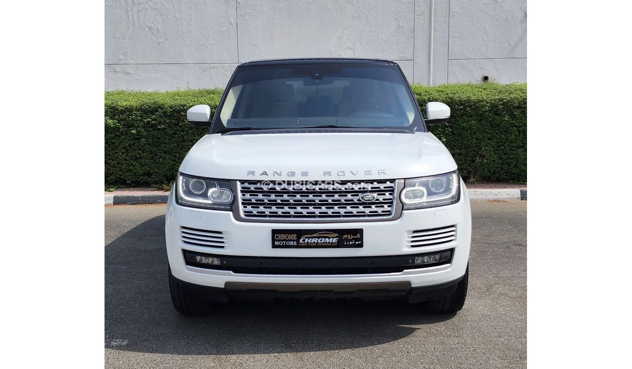 Used LAND ROVER RANGE ROVER VOGUE SE- V8 SUPERCHARGE GCC SPEC 4 WHEEL ...