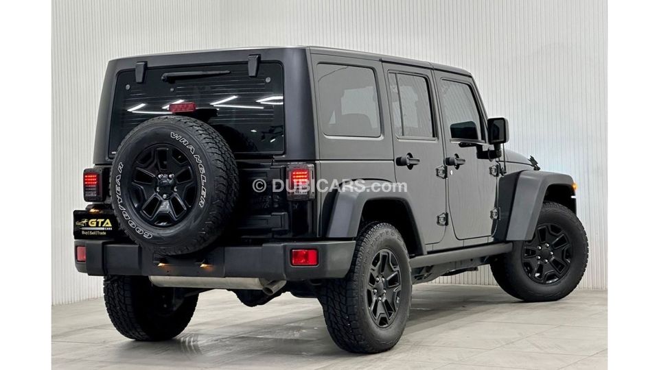 مستعملة جيب ويليز 2018 Jeep Wrangler Willys Wheeler, Warranty, Full Jeep Service History, Low ...