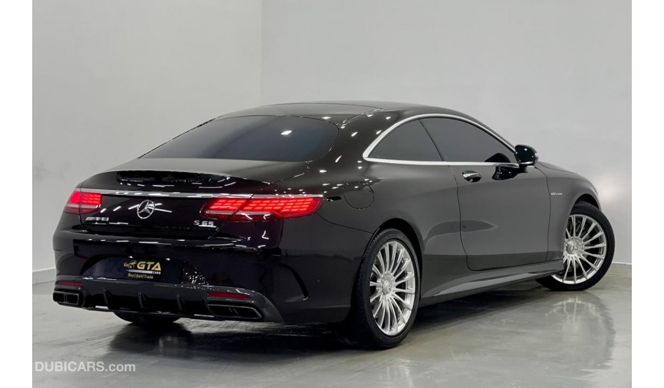 Used Mercedes-Benz S 65 AMG Coupe 2017 Mercedes S 65 AMG Coupe V12 Biturbo, Full Mercedes ...