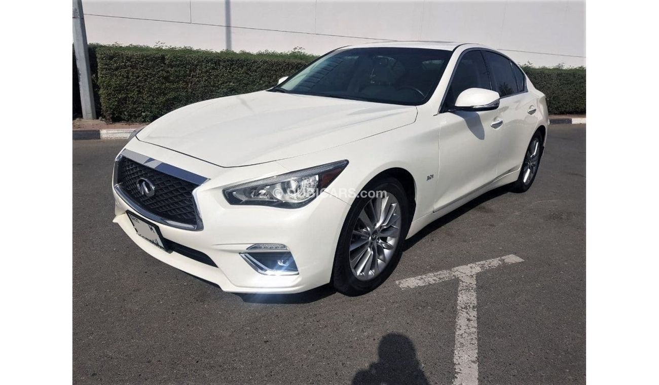 Used Luxe Luxe INFINITI Q50 2018 MODEL WITH LOW MILEAGE ONLY 47K KM IN ...