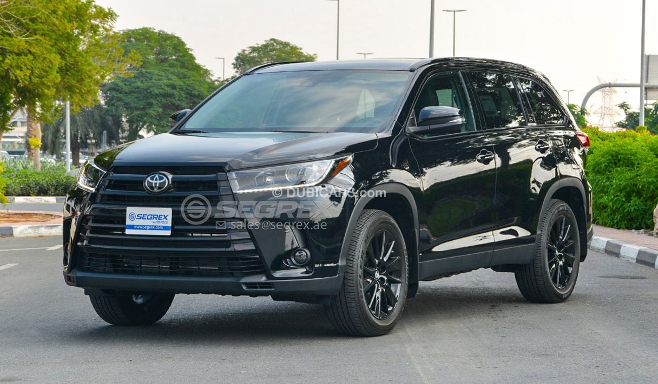 New Toyota Highlander 2019 MODEL NIGHTSHADE LIMITED EDITION 3.5L V6 ...