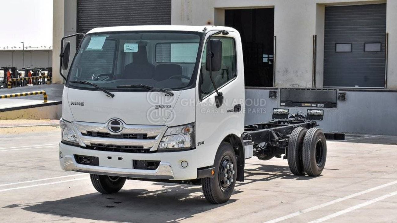 New Hino 300 714 Chassis, 4.2 Tons (Approx.), Single cabin with TURBO, ABS and AIR BAG MY23 ...